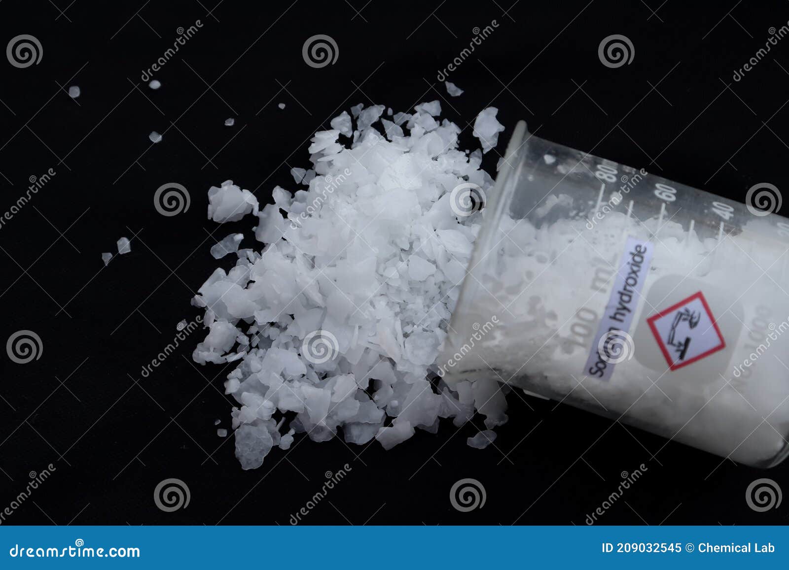 Caustic Soda Flake,sodium Hydroxide Flake Stock Image | CartoonDealer ...