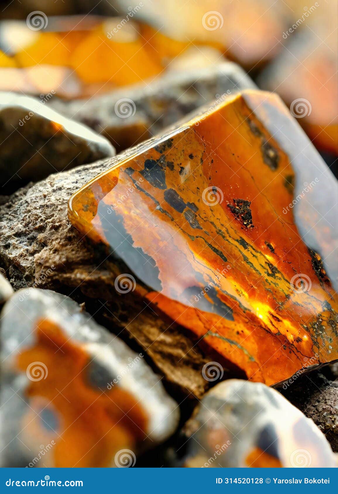 Caustics through Bee Jasper Stone Wall Texture Brick Stock Illustration ...