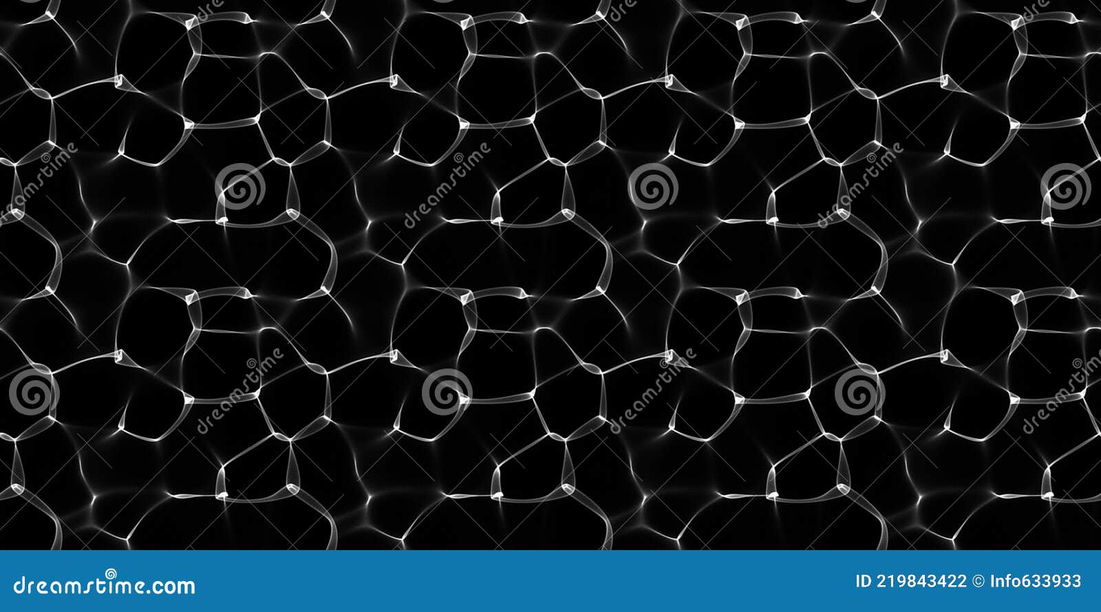 Caustics Below The Water Surface. Pool Water With Shiny Rays. Ripple ...