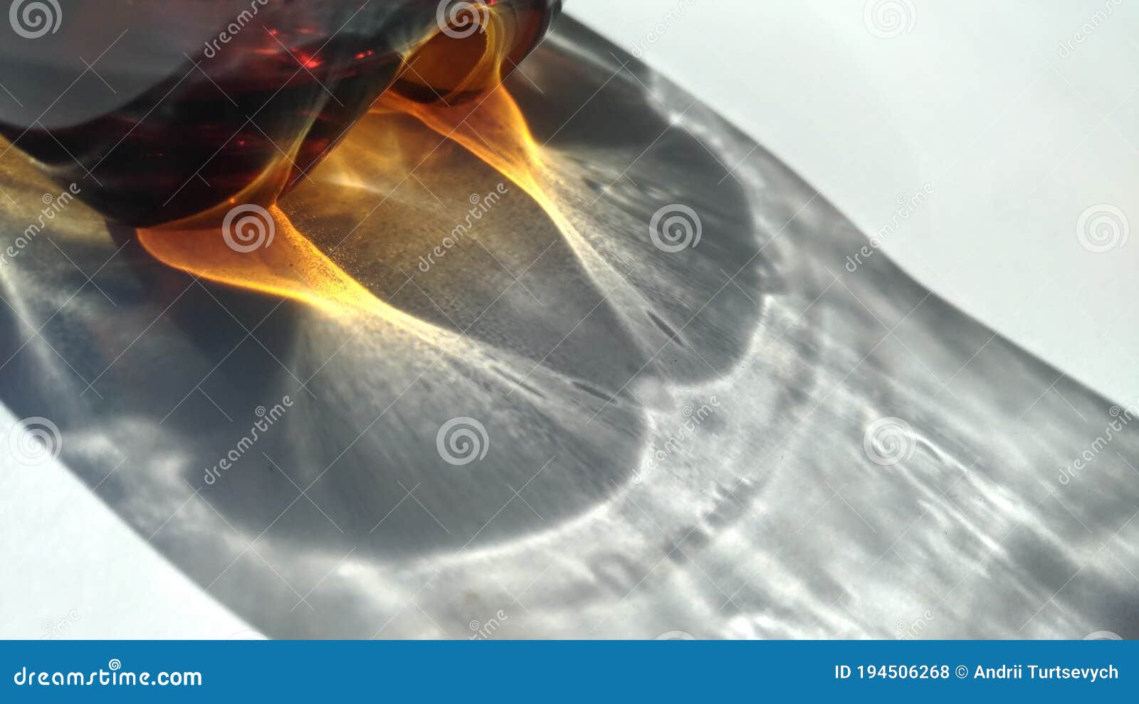 Caustics Formed by the Refraction of the Sun Stock Photo - Image of ...