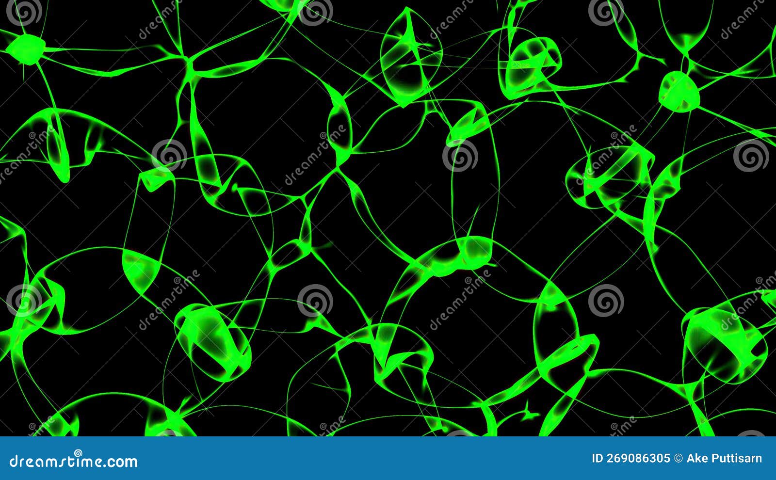 Caustics and Reflected Light on the Water Surface. 3d Illustration Sea ...