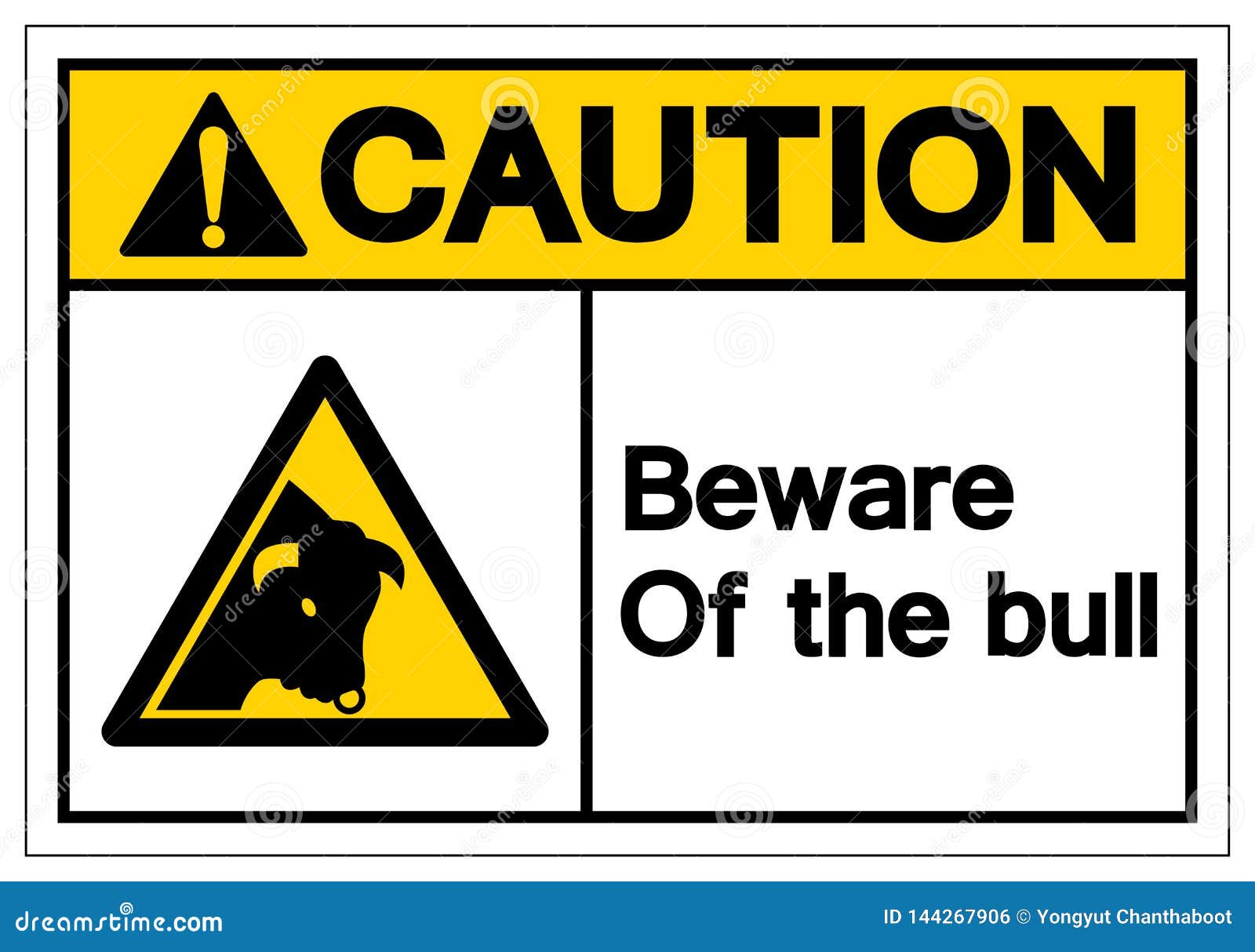 Caution Beware Obstacles Symbol Isolate On White Background Vector ...