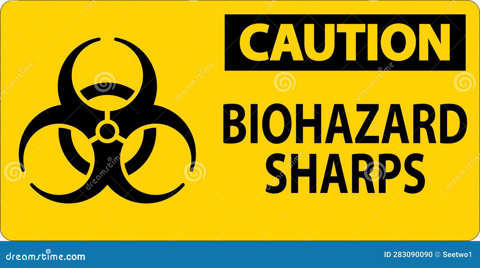 Caution Biohazard Sign, Biohazard Icon Cartoon Vector | CartoonDealer ...