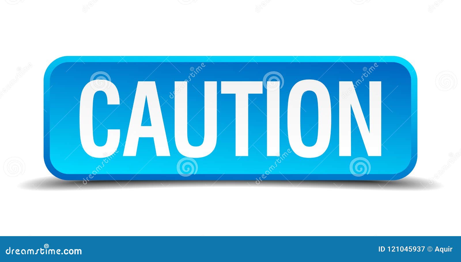 Caution button stock vector. Illustration of note, sign - 121045937