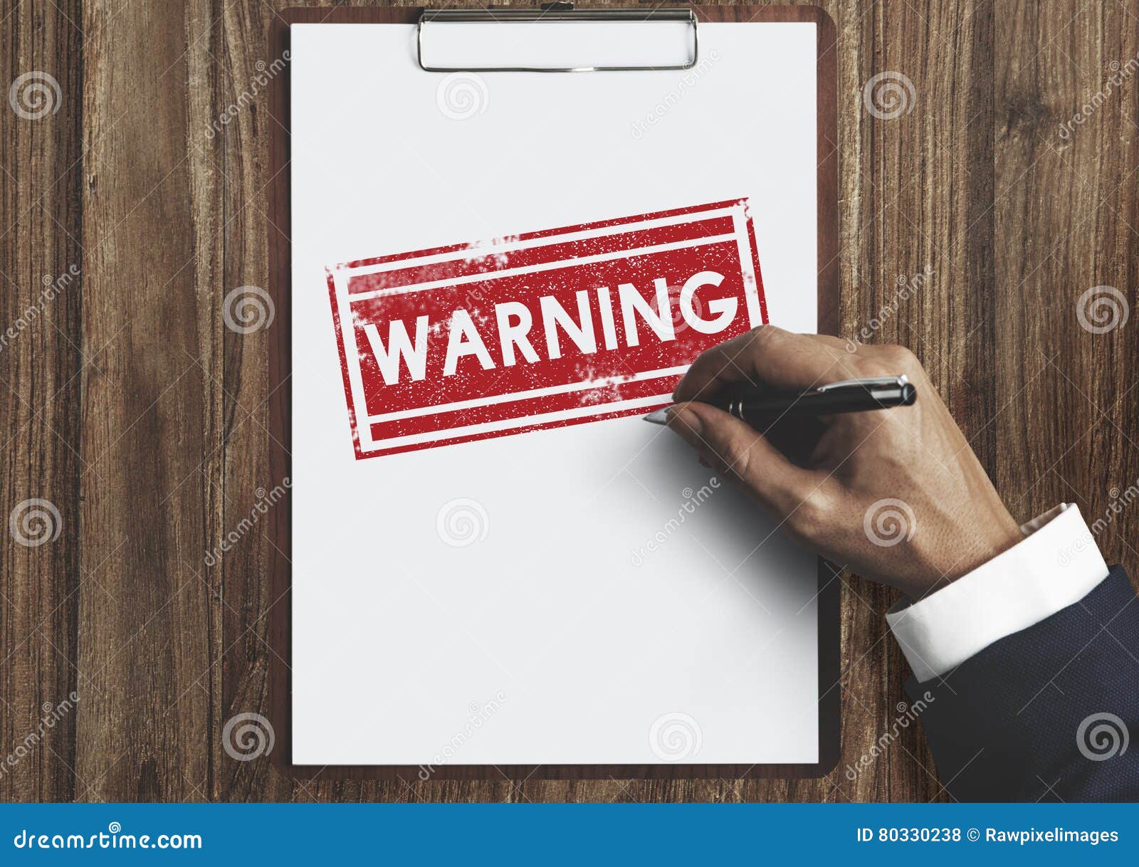 Caution Denied Pending Rejected Secret Warning Concept Stock Photo ...