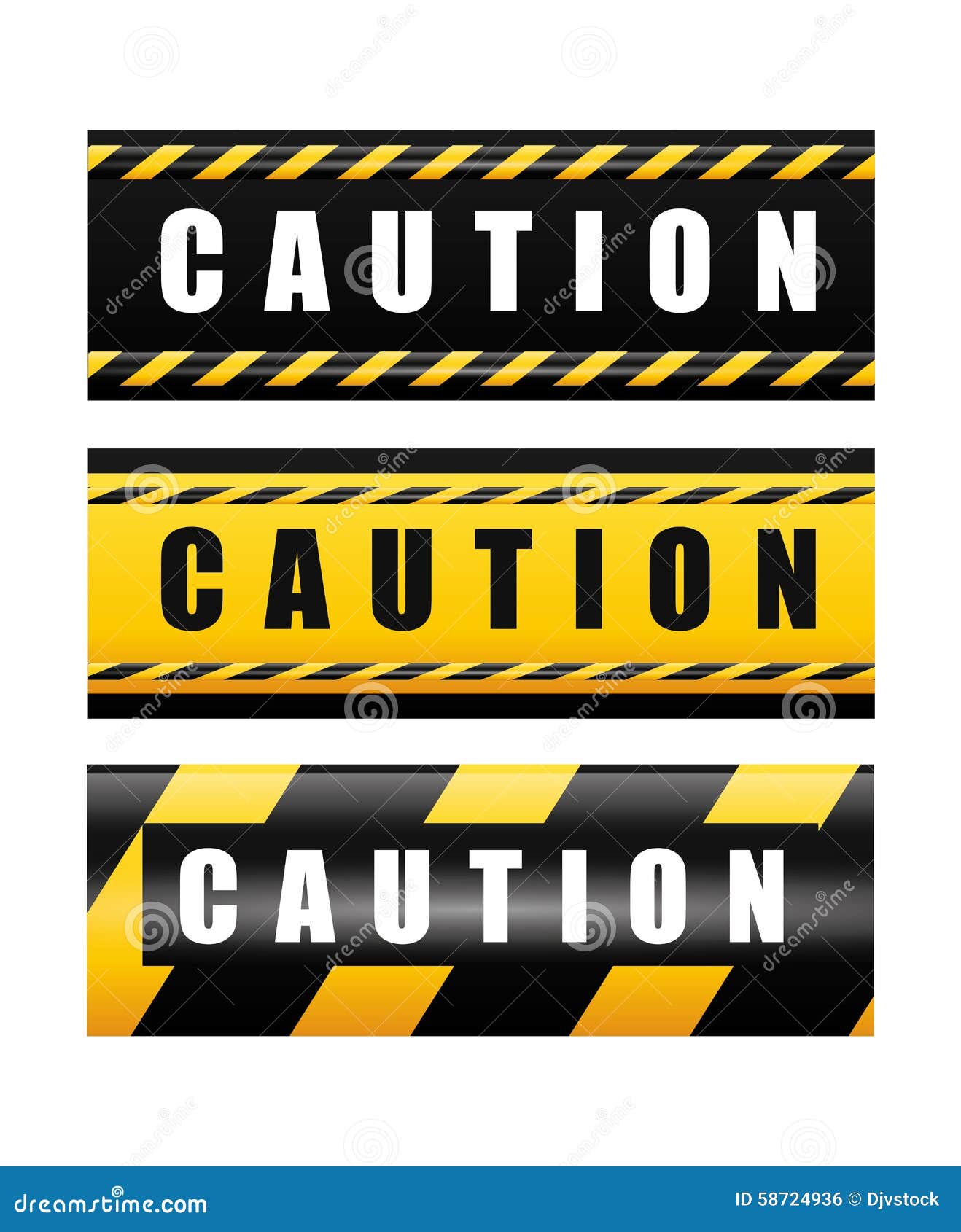 Caution design. stock vector. Illustration of advice - 58724936