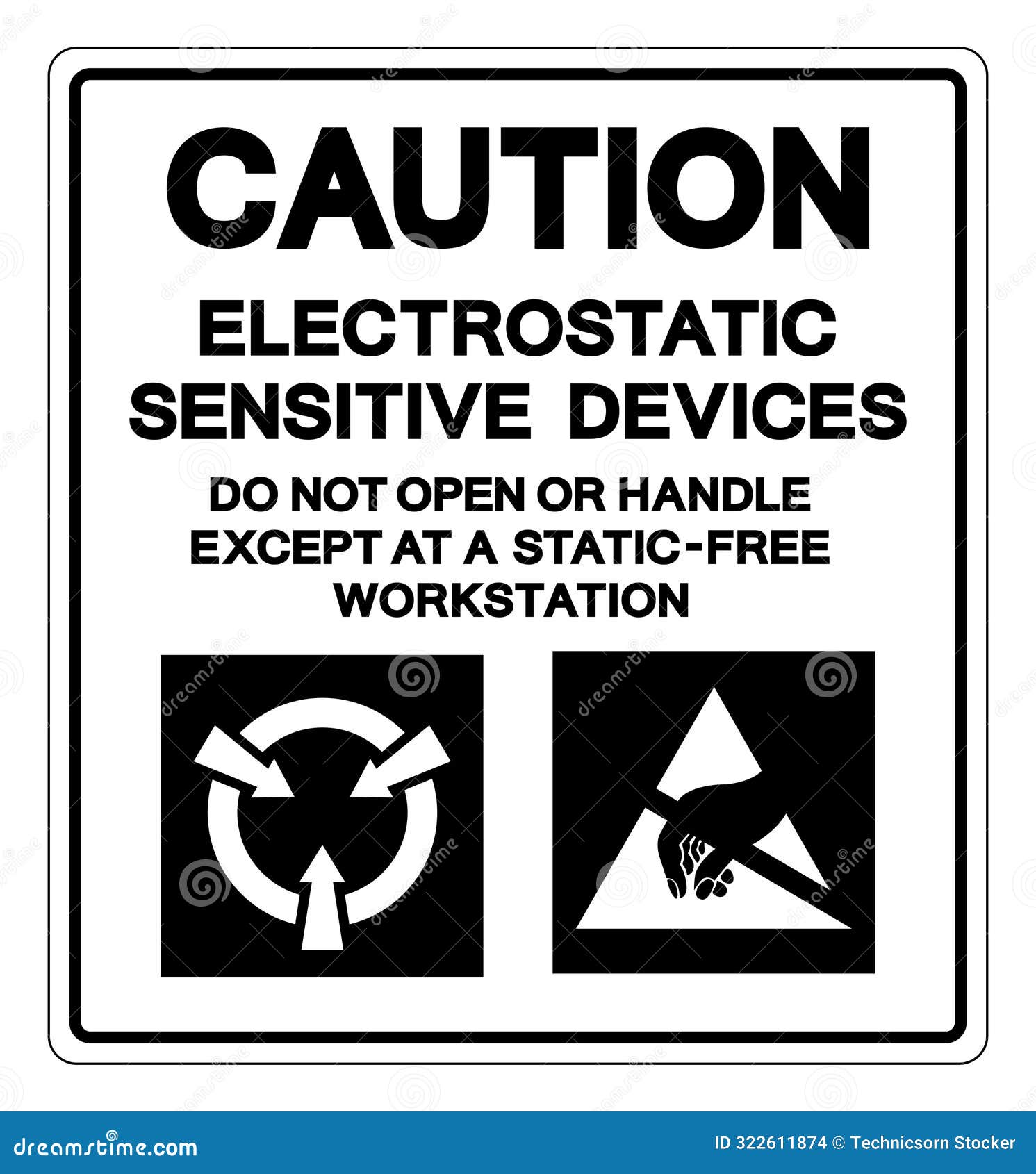Caution Electrostatic Sensitive Device Do Not Open or Handler Except at ...
