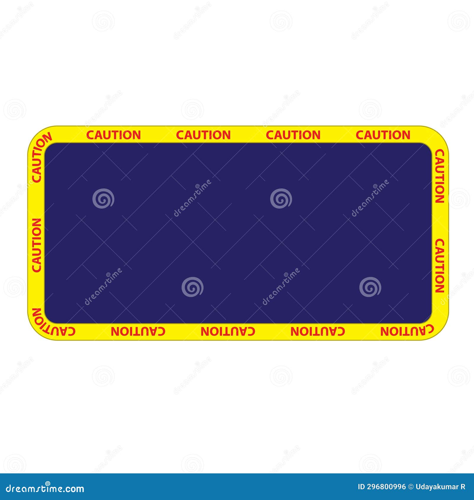 Caution Empty Signs. Symbols of Danger and Warning Signs. Warning ...