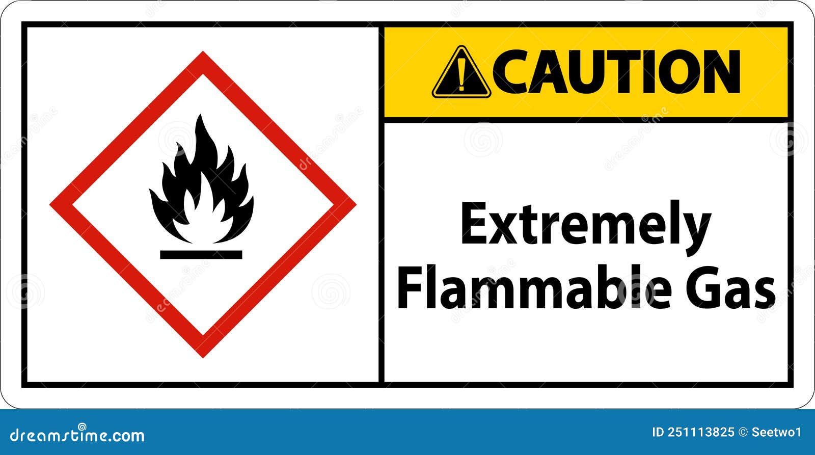 Extremely Flammable Icon. Fire Hazard Sign. Caution Flame Symbol ...