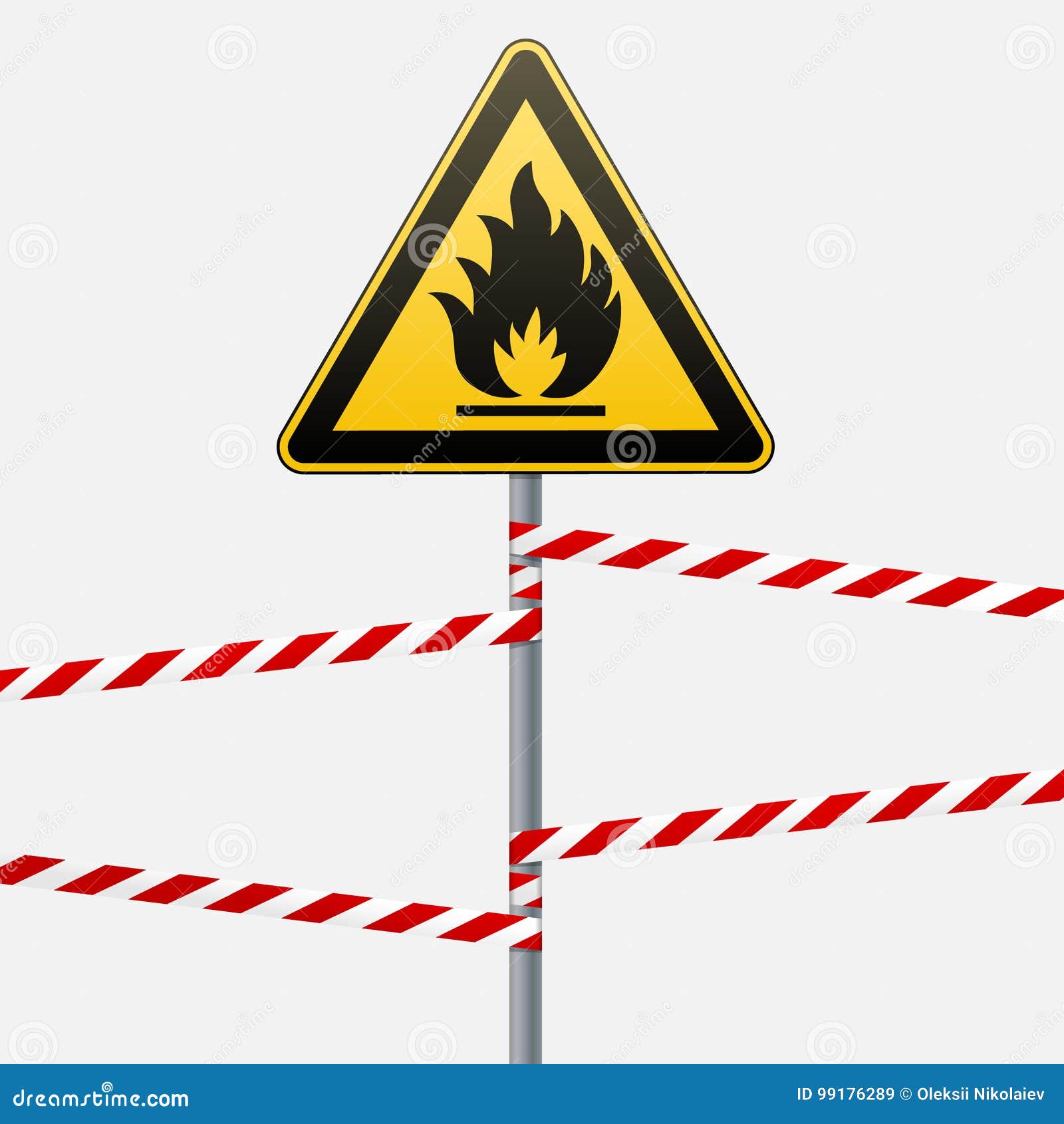 Caution - Fire Hazard Combustible Environment. Flammable Liquids or ...