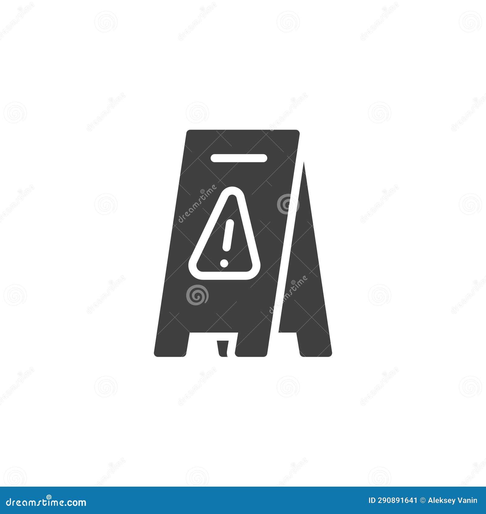 Caution, Wet Floor Sign. Warning Sign. Falling Person Silhouette ...