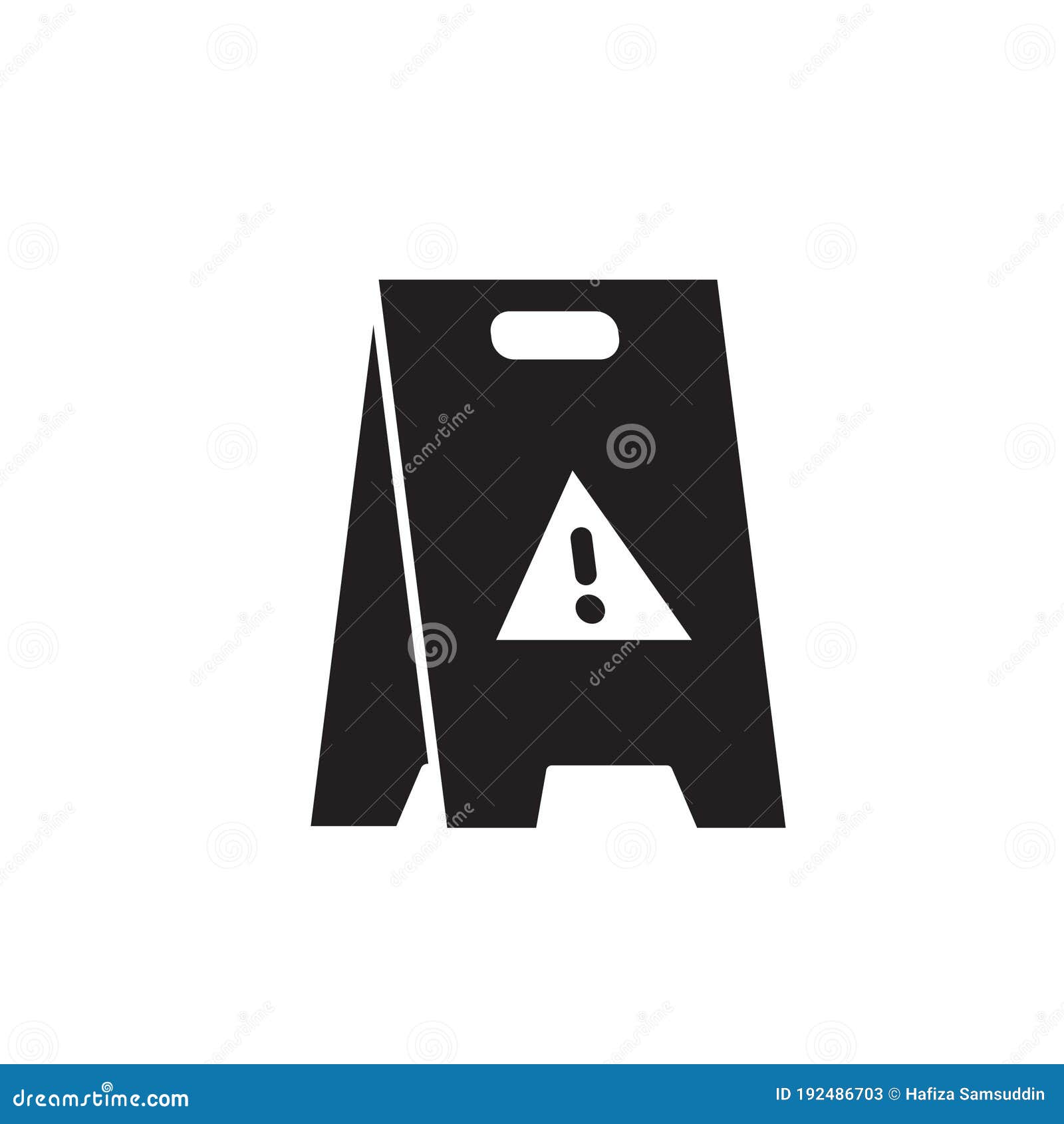 Caution, Wet Floor Sign. Warning Sign. Falling Person Silhouette ...