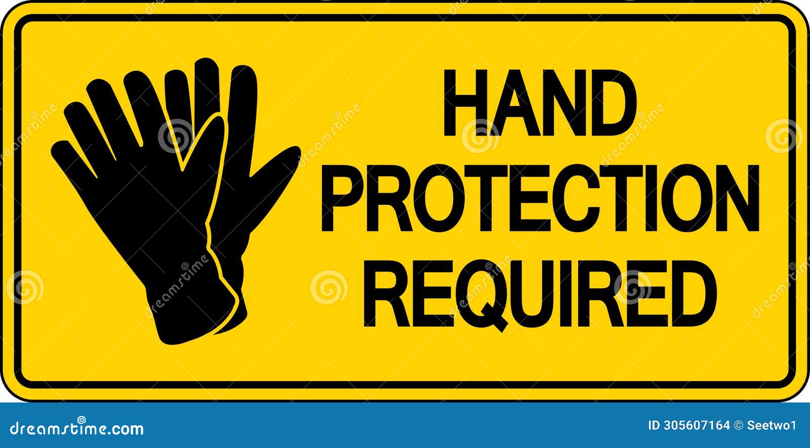 Caution Hand Entanglement Rollers Symbol Sign, Vector Illustration ...
