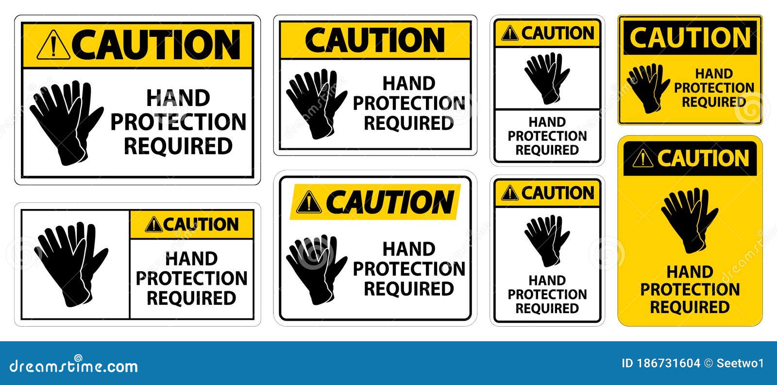 Caution Hand Wash Only Symbol Sign, Vector Illustration, Isolated On ...