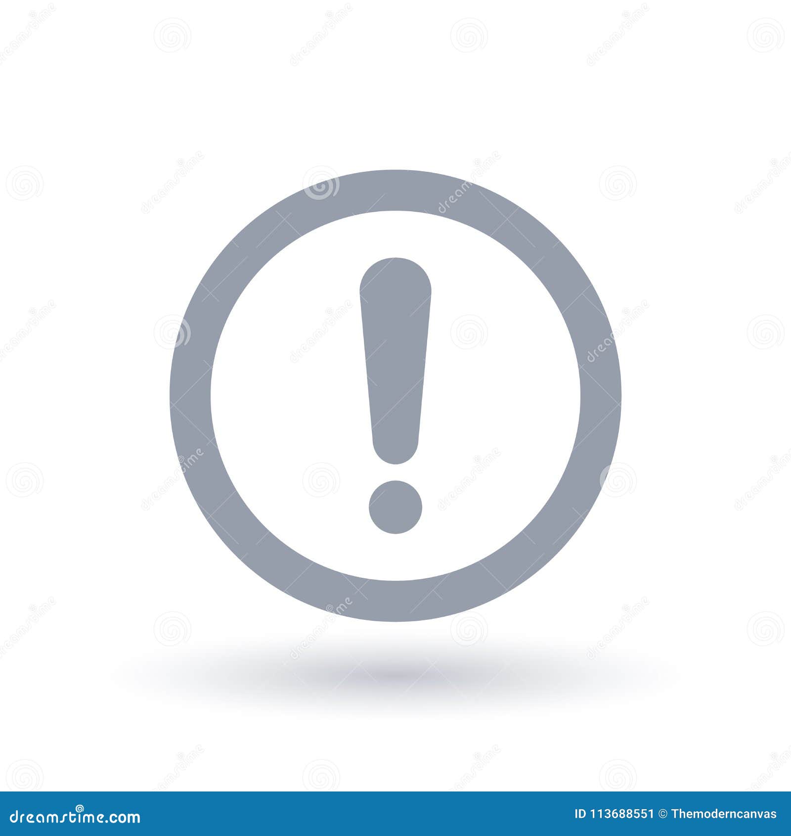 Caution Icon. Attention Danger Symbol. Hazard Sign. Cartoon Vector ...