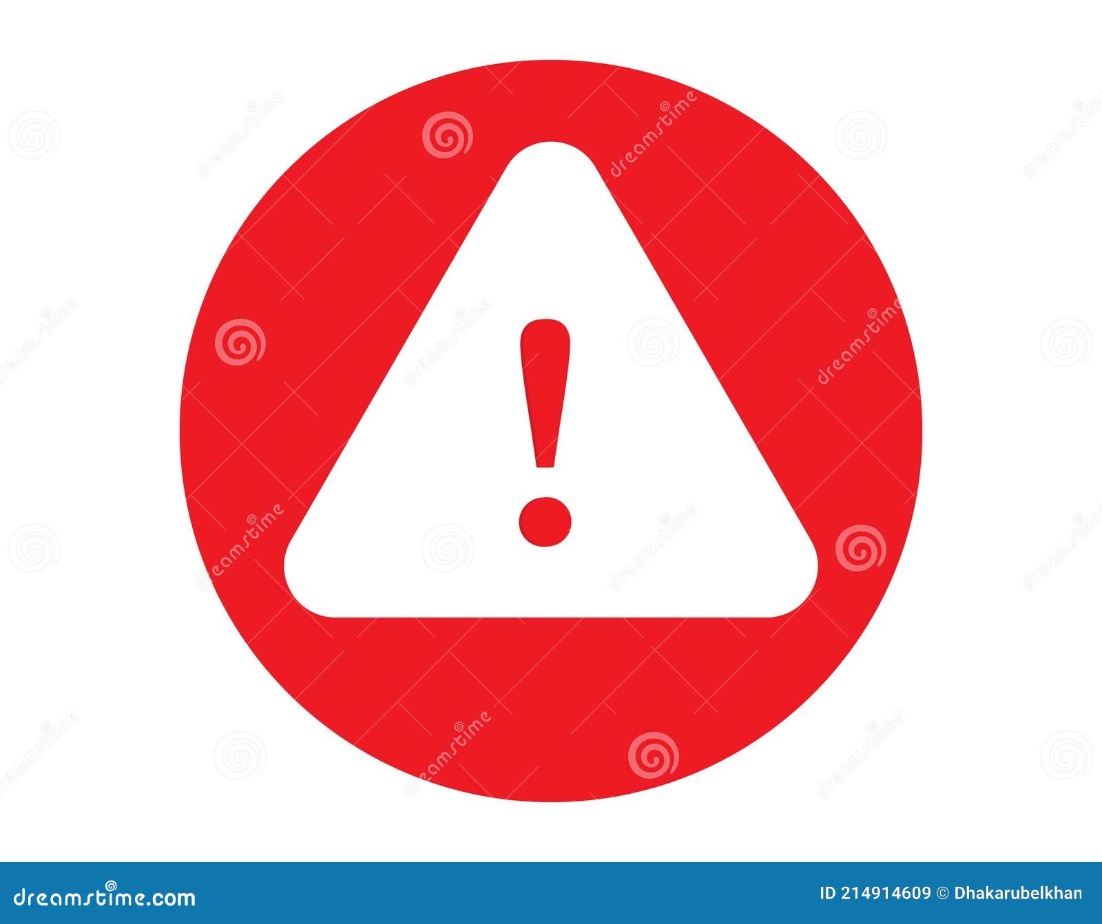 Caution Icon Vector. Warning Icon Vectors Stock Vector - Illustration ...