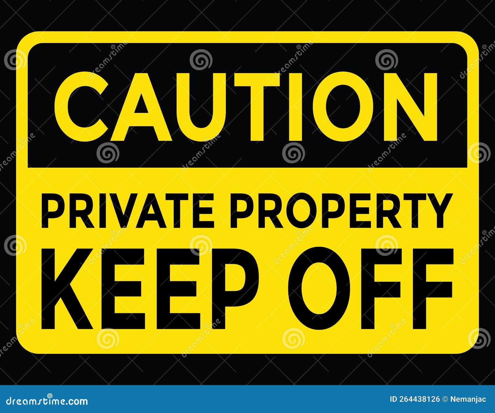 Caution Keep Door Closed Symbol Sign ,Vector Illustration, Isolate On ...
