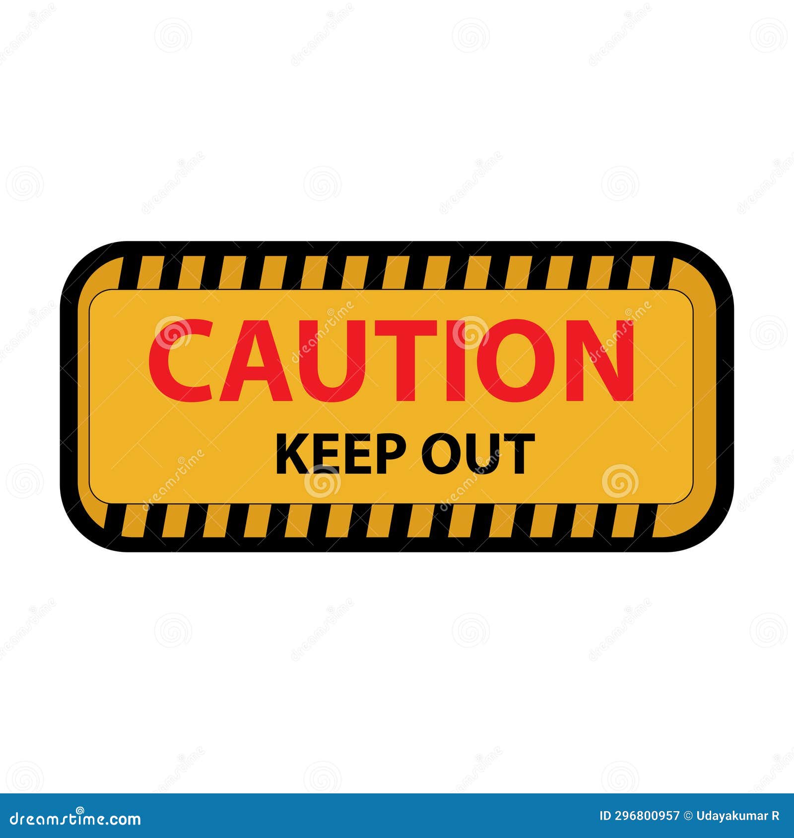 Caution Keep Out Signs. Symbols of Danger and Warning Signs. Warning ...