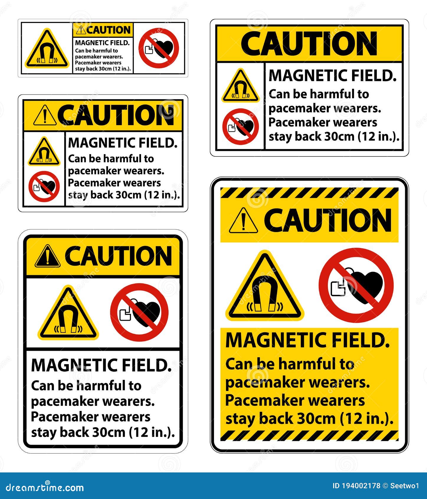 Caution Magnetic Fields Located In This Area Can Be Hamful To ...