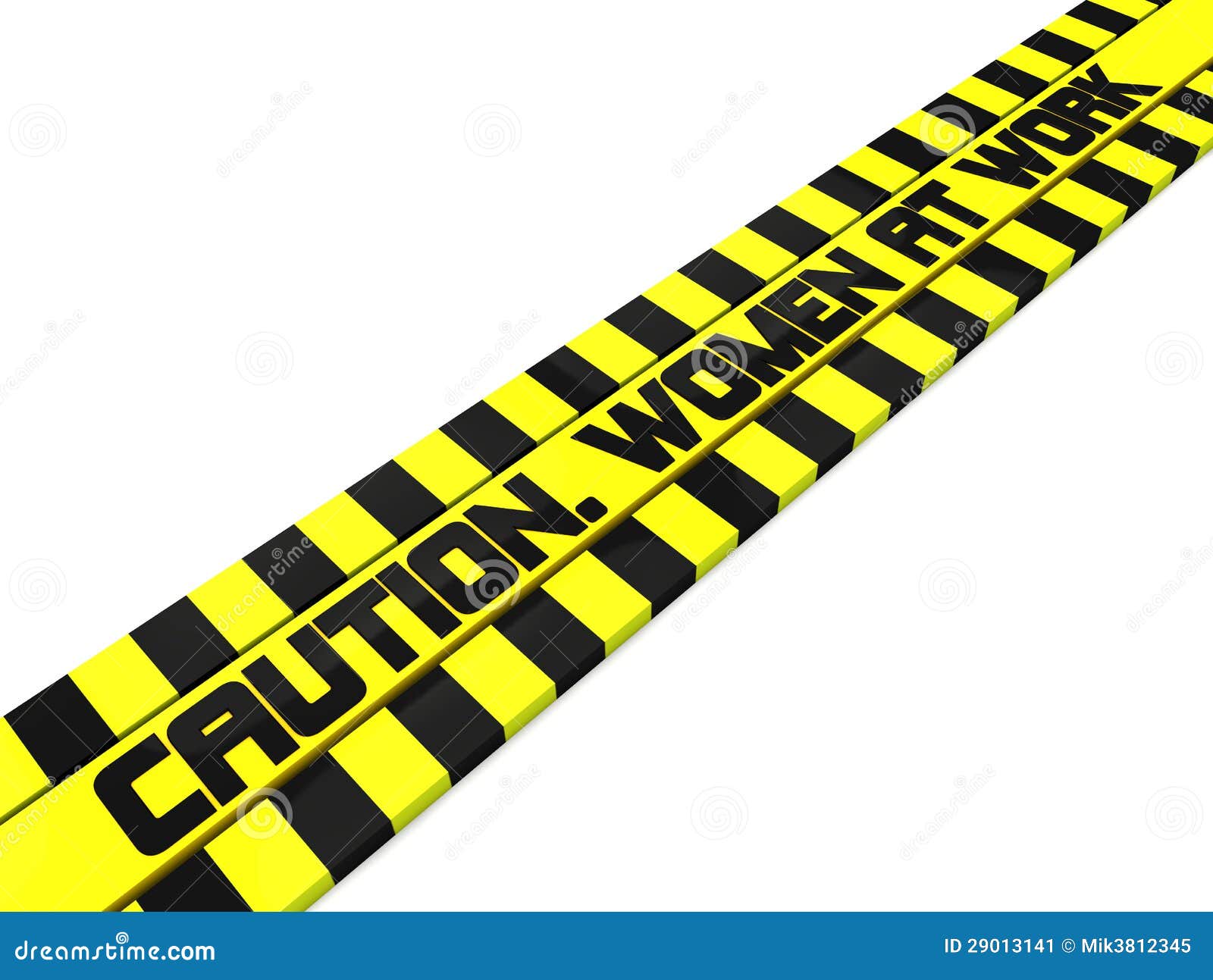 Caution men at work stock illustration. Illustration of white - 29013141