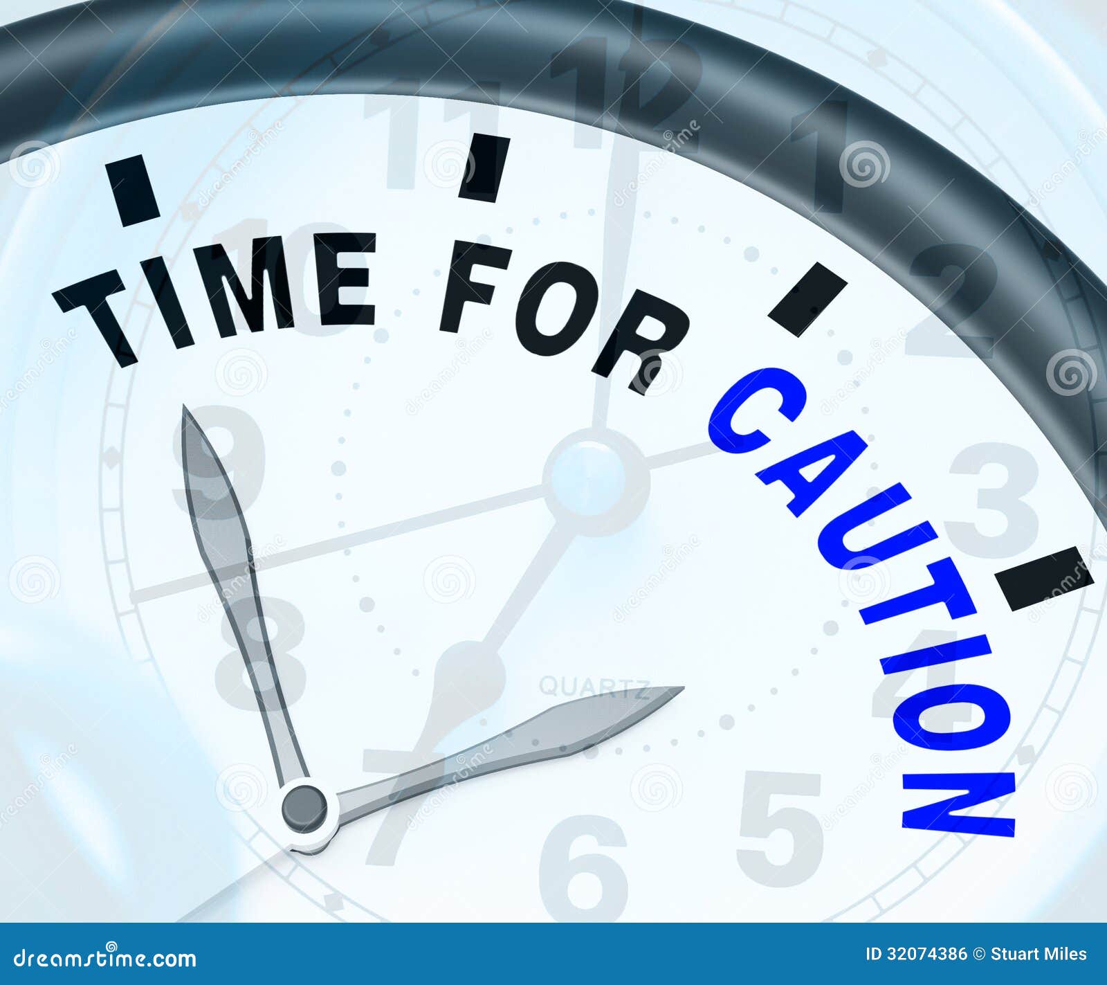 Caution Message Meaning Danger Beware or Warning Stock Illustration ...