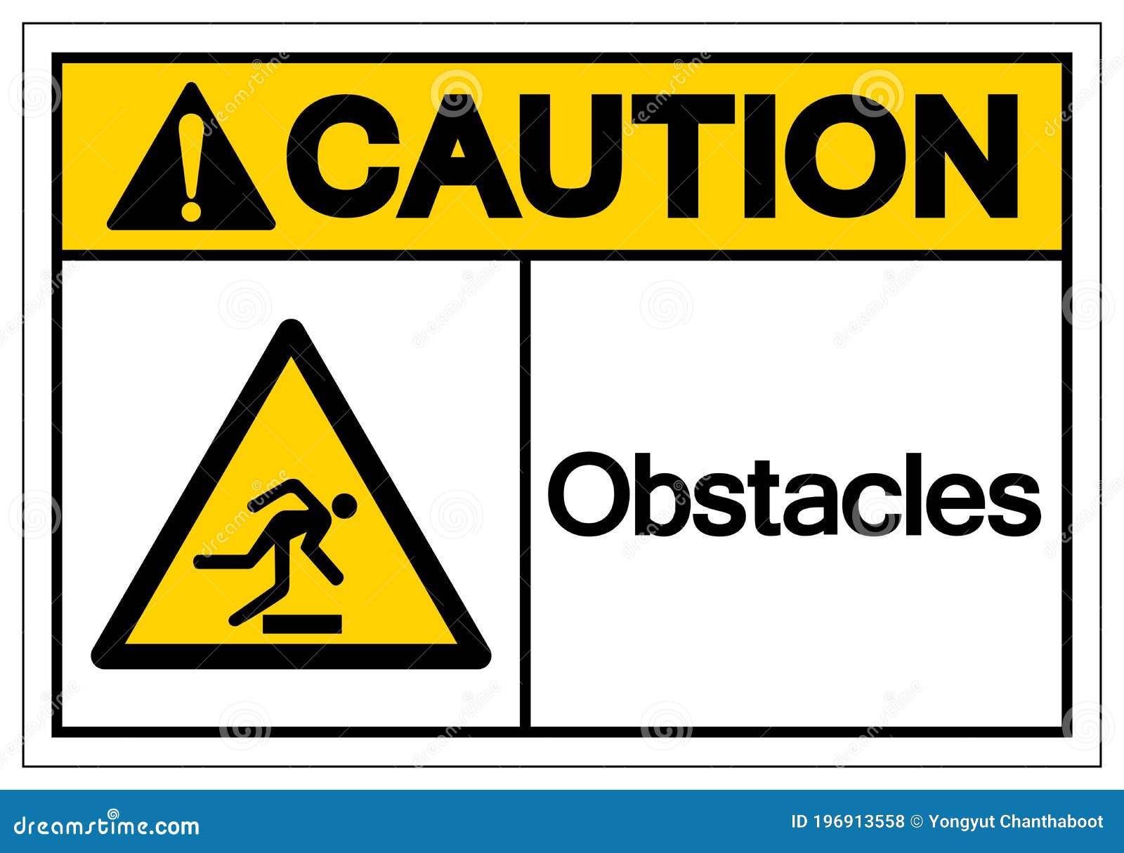 Obstacles Sign