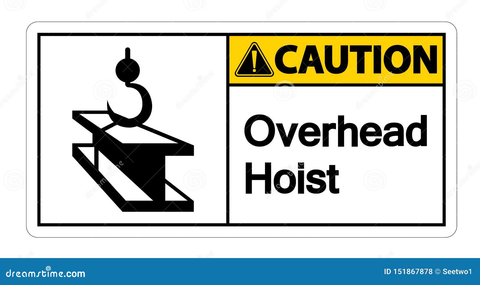 Caution Overhead Cables Symbol Sign ,Vector Illustration, Isolate On ...