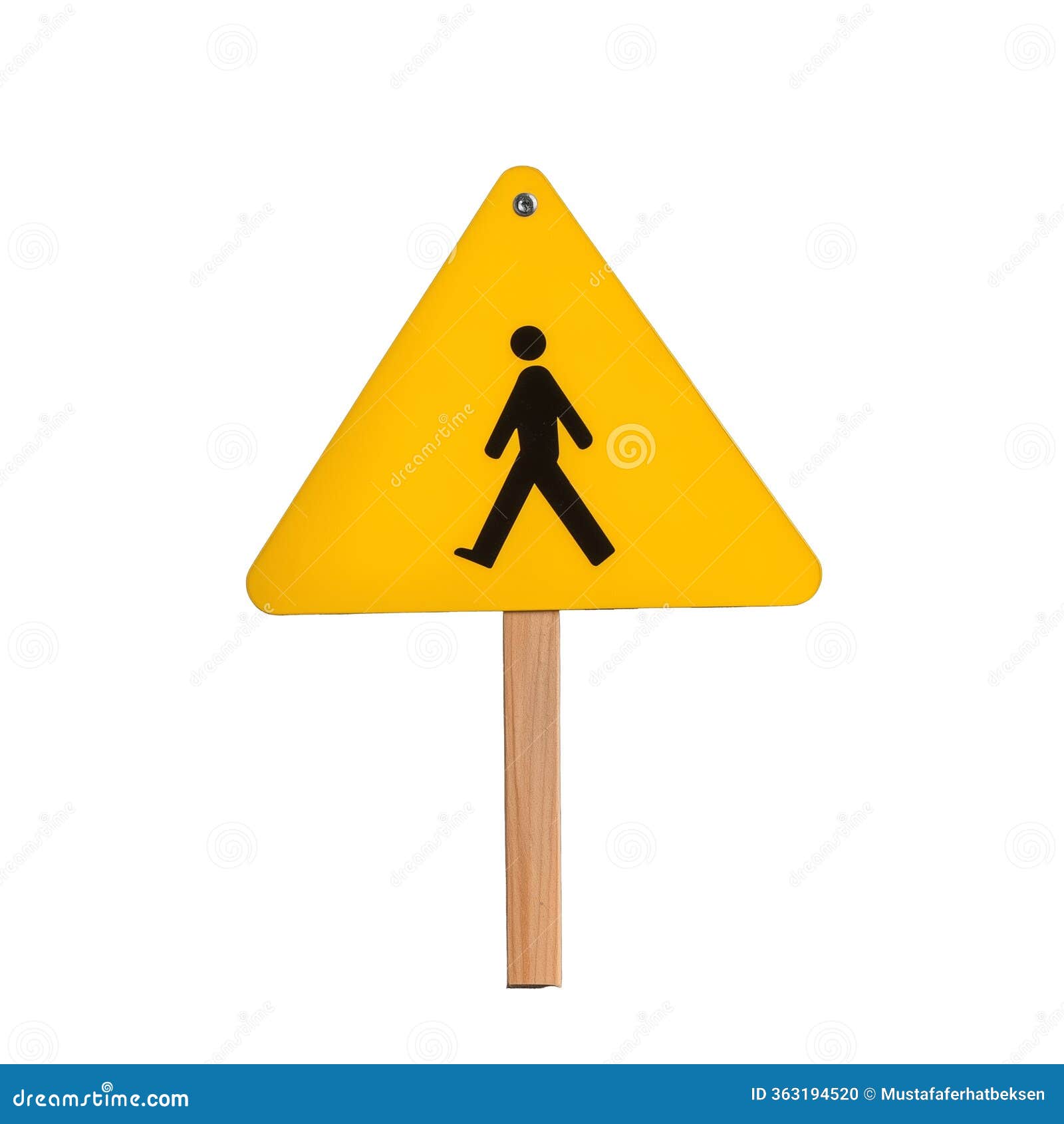 Pedestrian Sign Linear Icon. Modern Outline Pedestrian Sign Logo ...