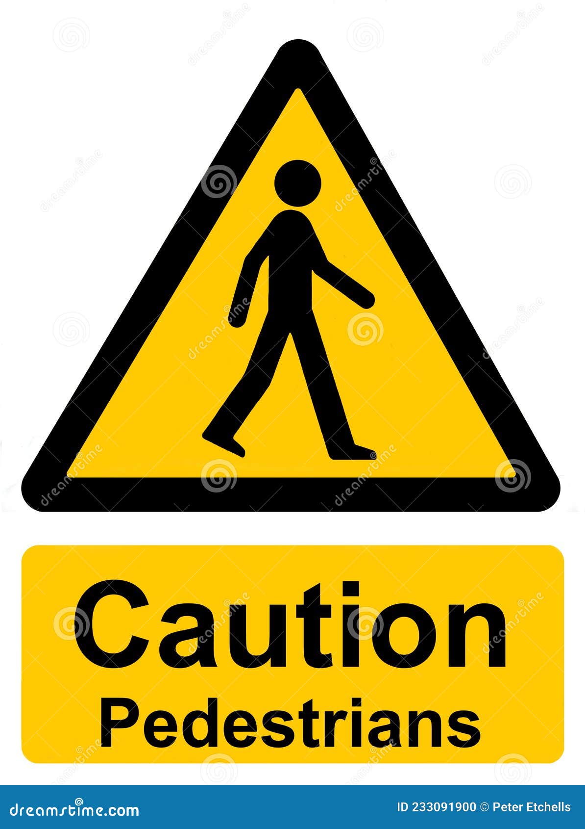Pedestrians Caution Speed Ramps Ahead Drive Slowly Warning Sign Icon Of ...