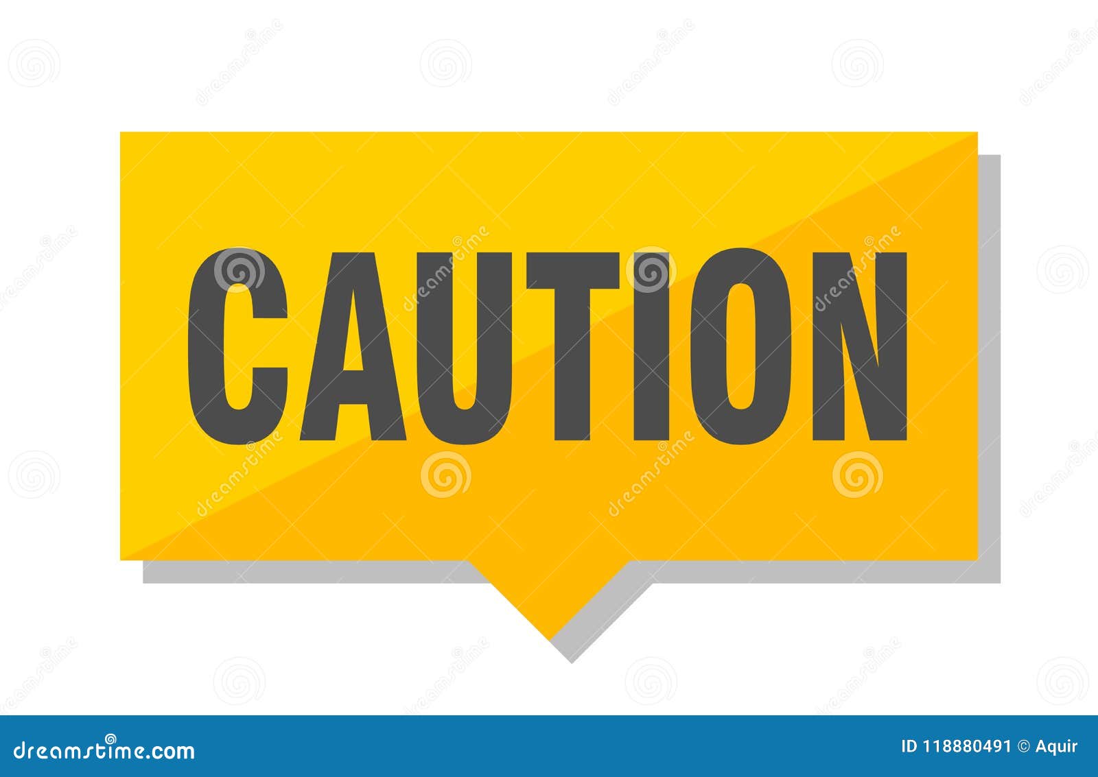 Caution price tag stock vector. Illustration of mark - 118880491