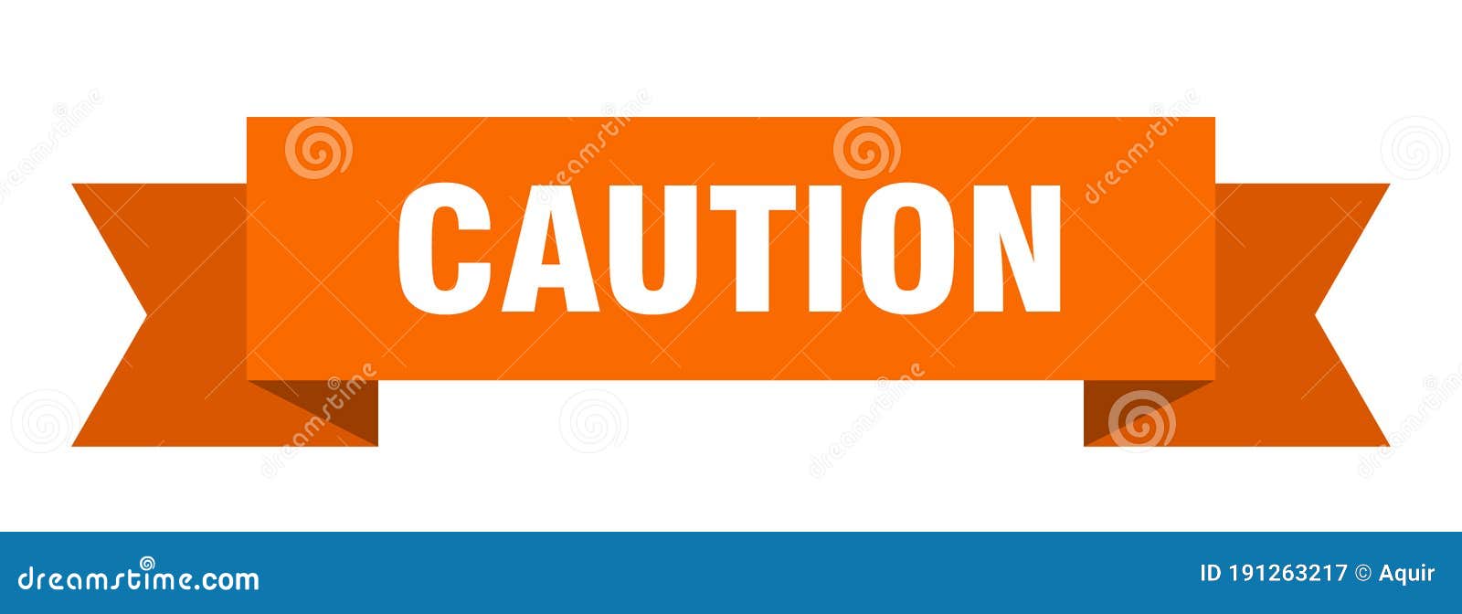 Caution ribbon. stock vector. Illustration of caution - 191263217