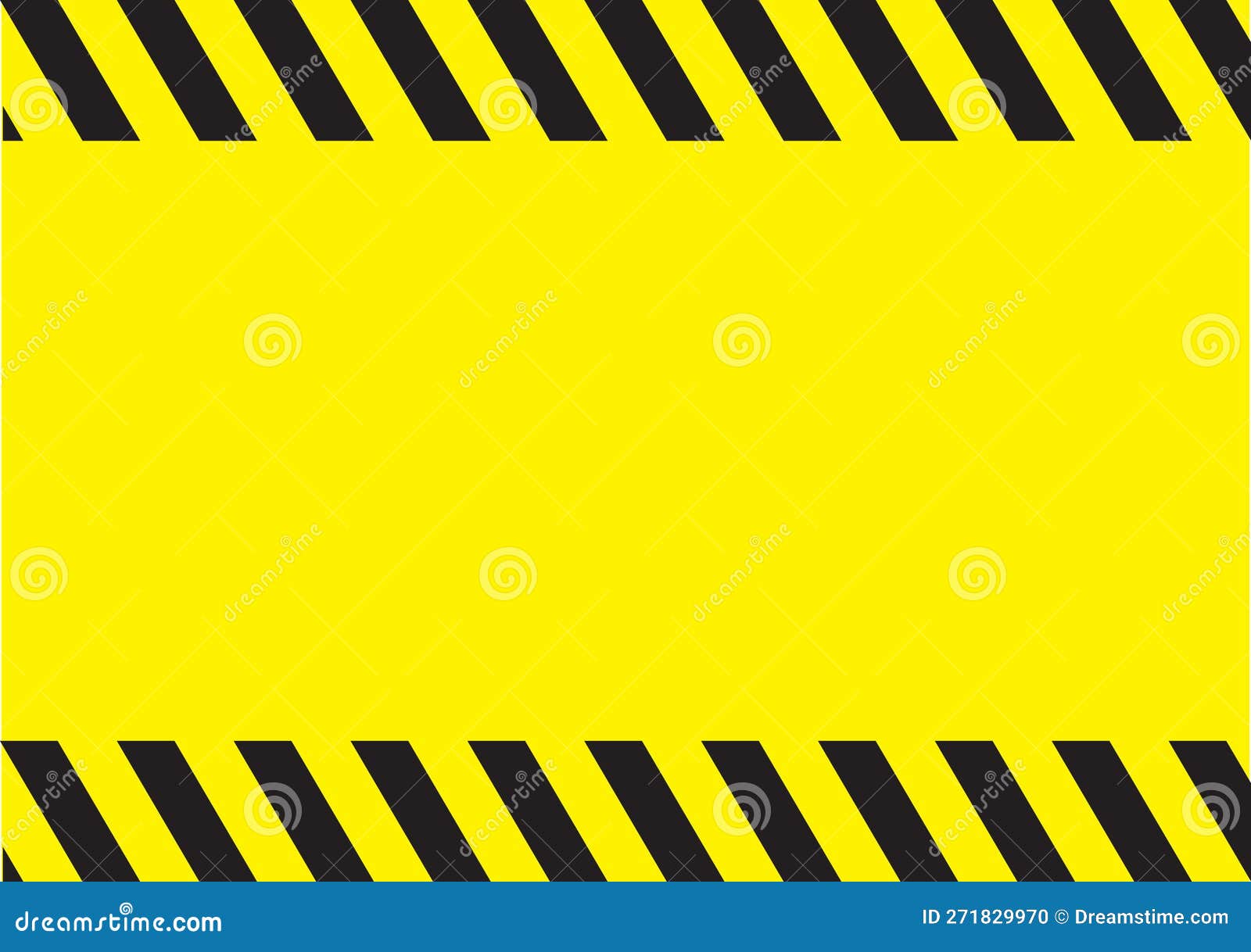 Caution Safety Banners. Black Yellow Striped Stock Vector ...