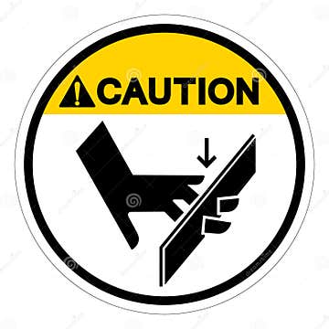 Caution Sharp Edges Will Cut Symbol Sign, Vector Illustration, Isolate ...