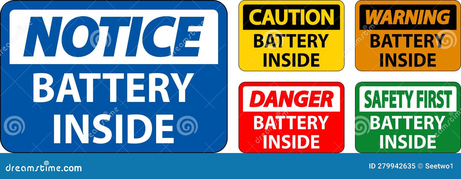 Battery Inside Scheme Set. AA Alkaline Or Lithium Single Cell Battery ...