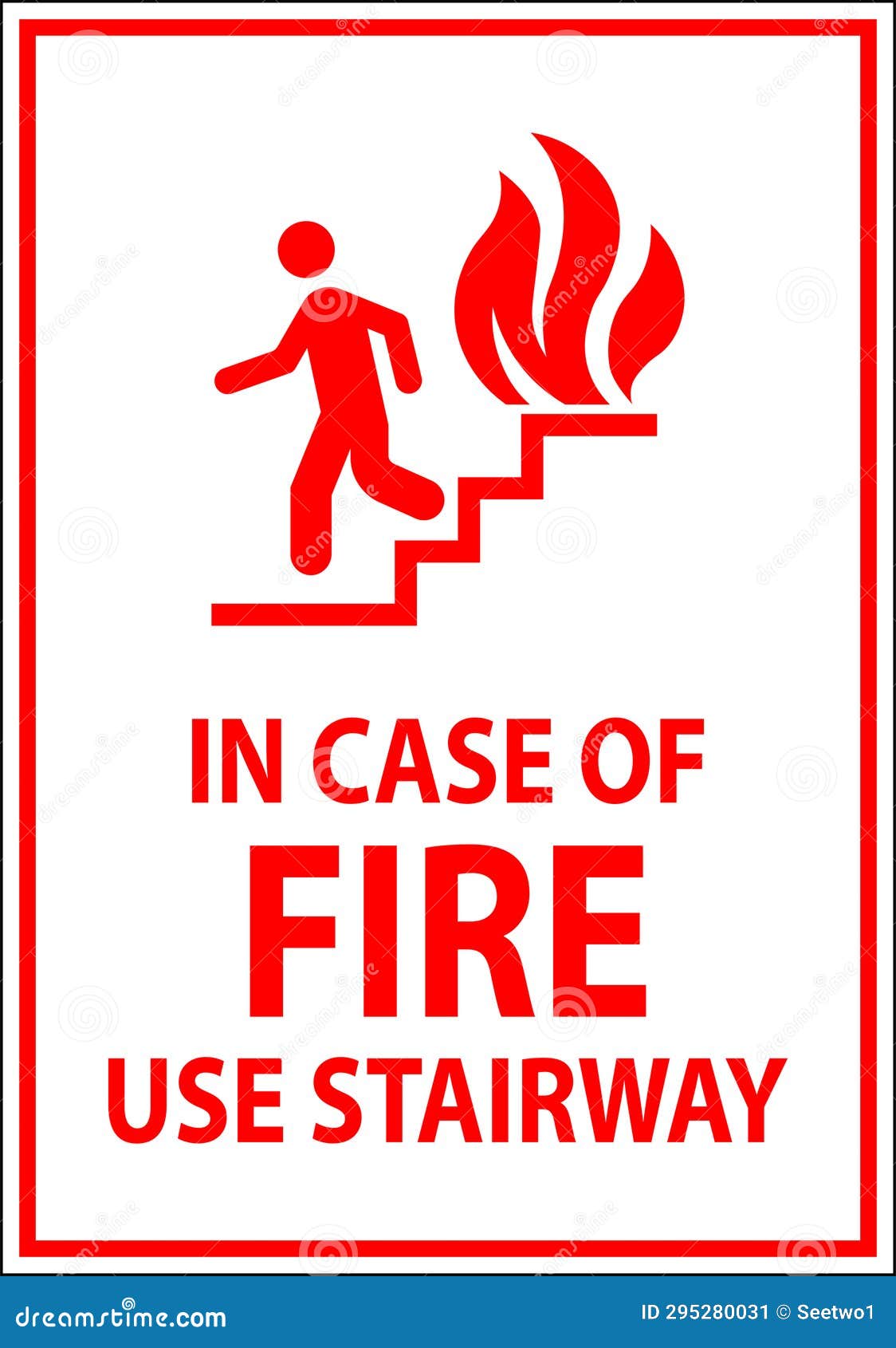 Caution Stairway Sign In Yellow Triangle, Warning Symbol, Icon. Vector ...