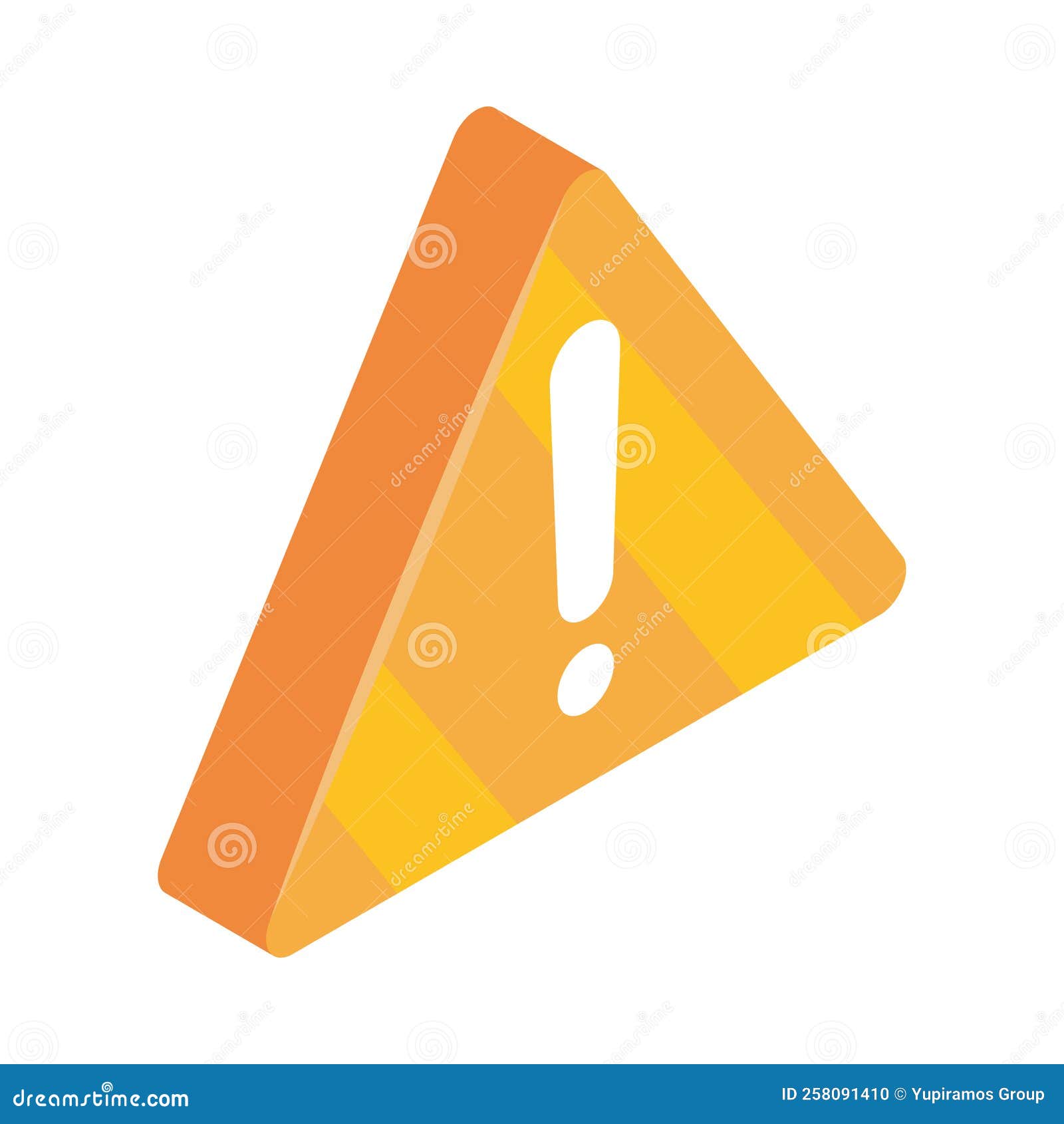 Caution sign cybersecurity stock vector. Illustration of danger - 258091410