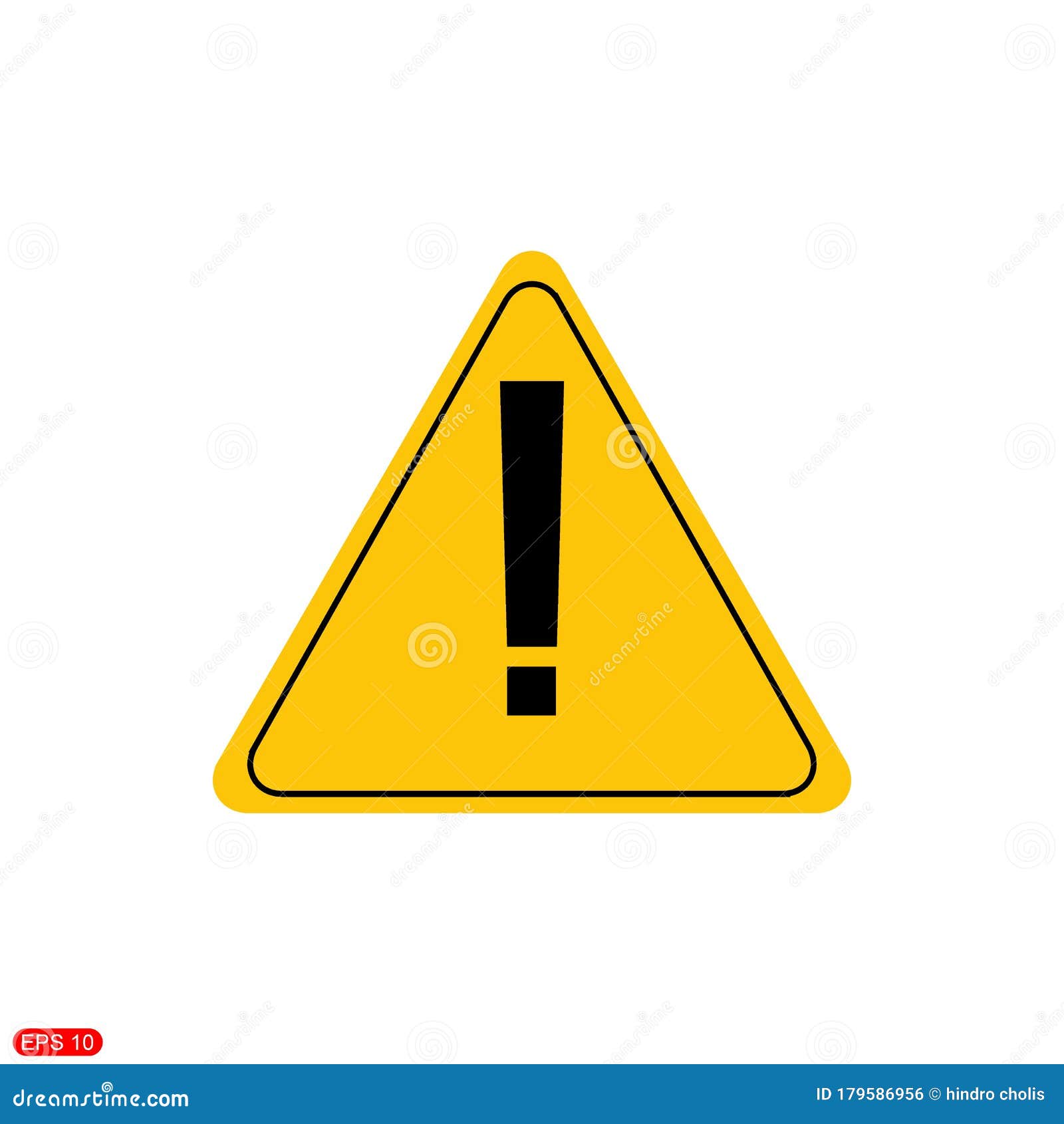 Caution Sign.Danger Triangle Symbol for Mobile and Web Concept Stock ...