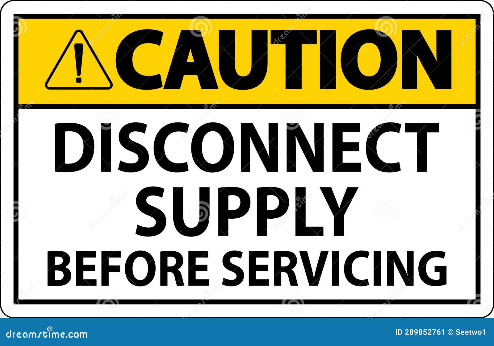 Caution Disconnect Mains Plug From Electrical Outlet Symbol Sign,Vector ...