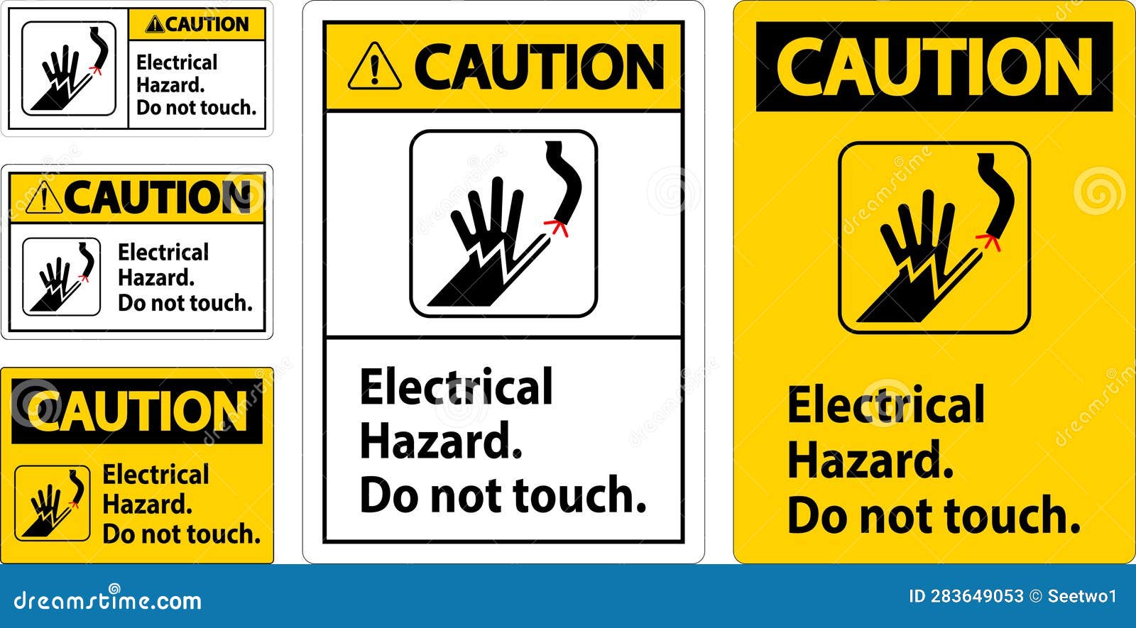 Caution Entanglement Hazard Symbol Sign, Vector Illustration, Isolate ...