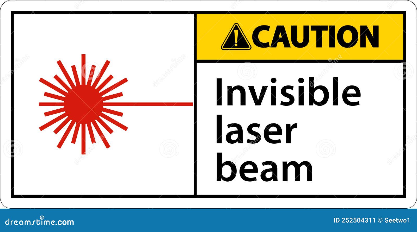 Laser Beam White Background