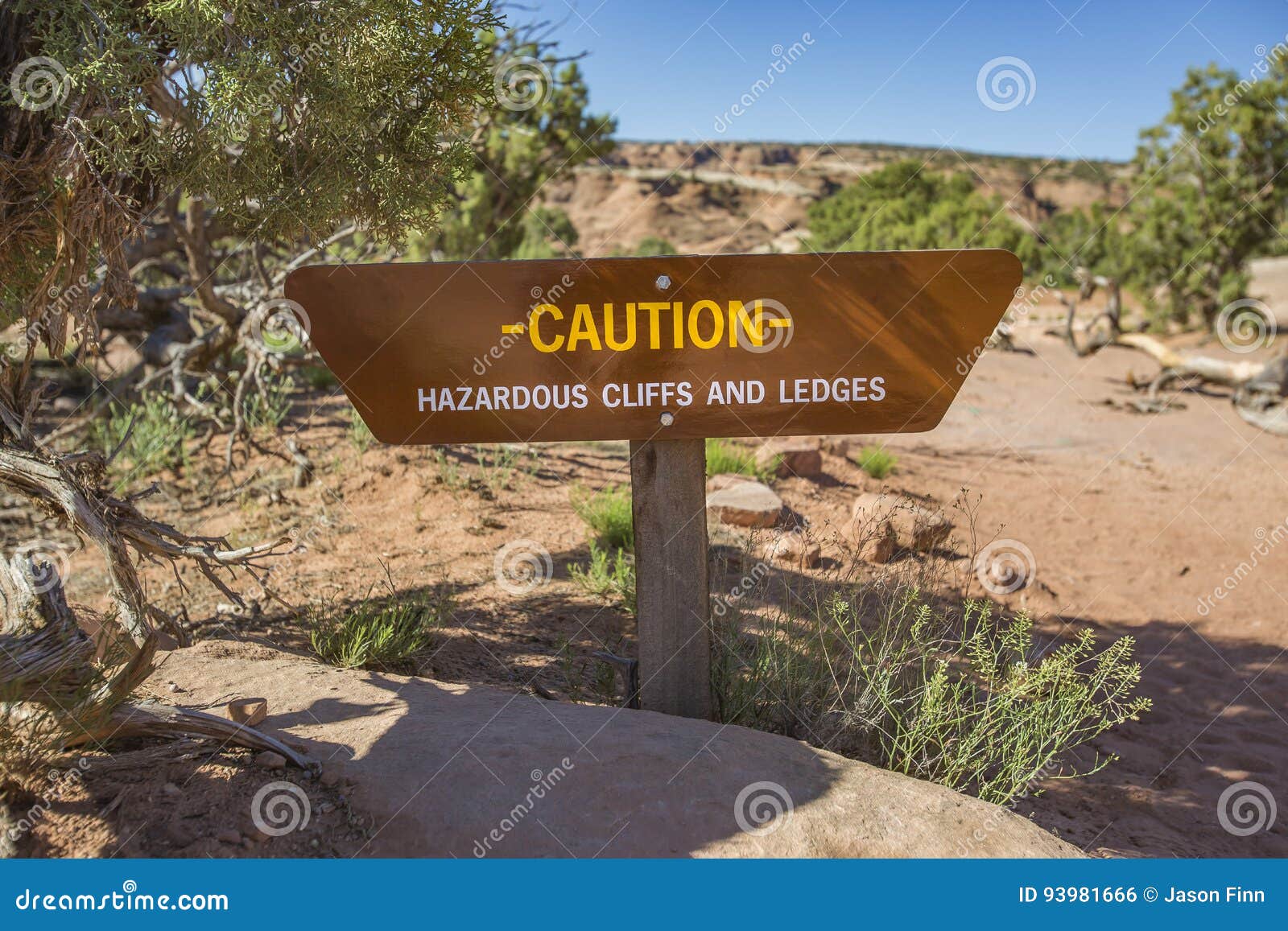 Caution Sign Moab Stock Photos - Free & Royalty-Free Stock Photos from ...