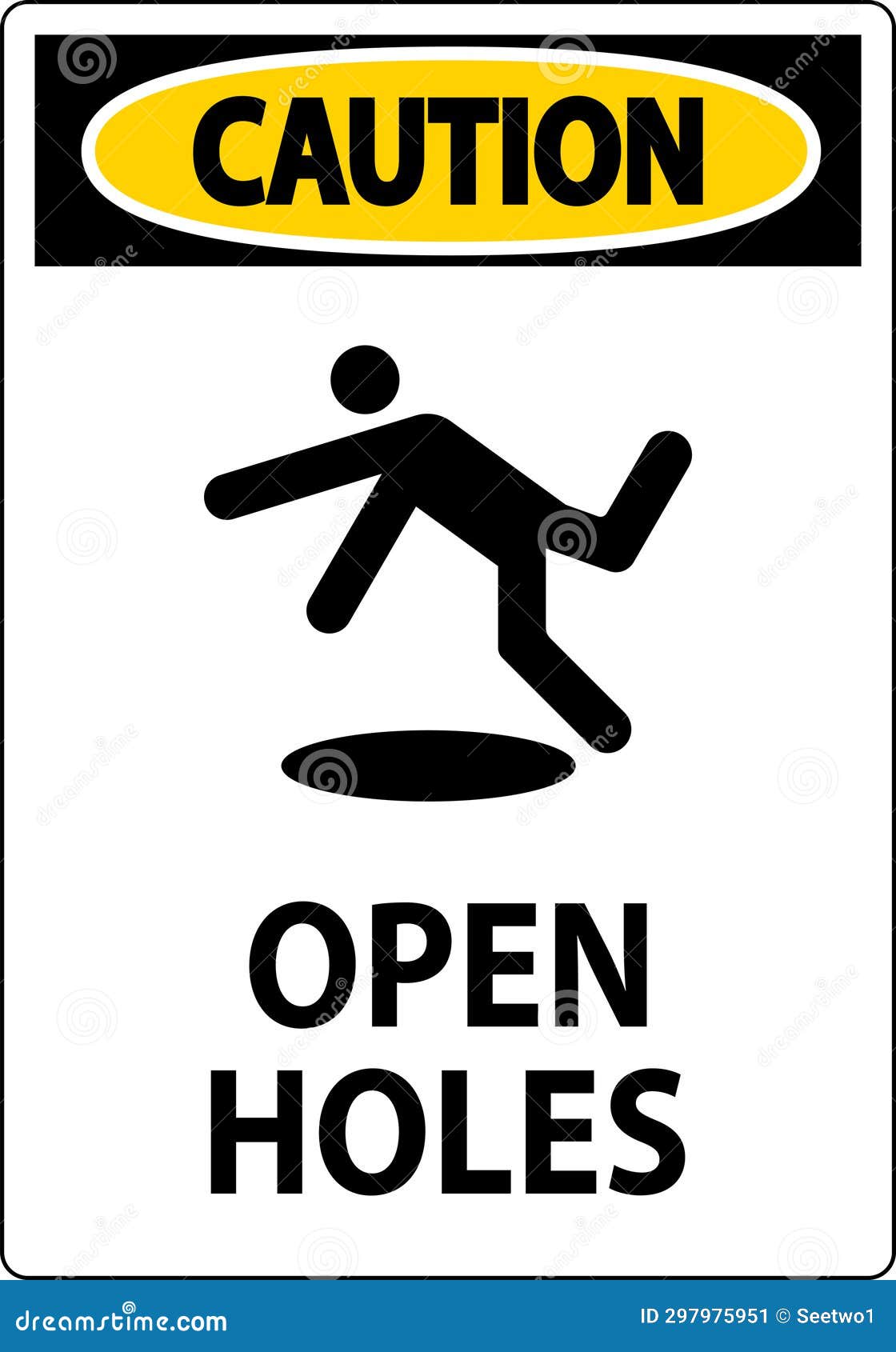 Caution Sewage Effluent Outfall Symbol Sign, Vector Illustration ...