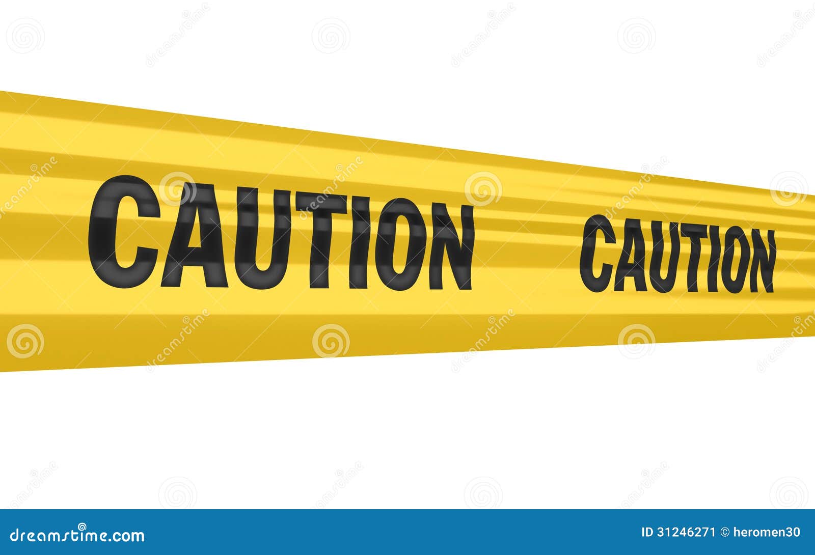 Caution sign stock illustration. Illustration of danger - 31246271