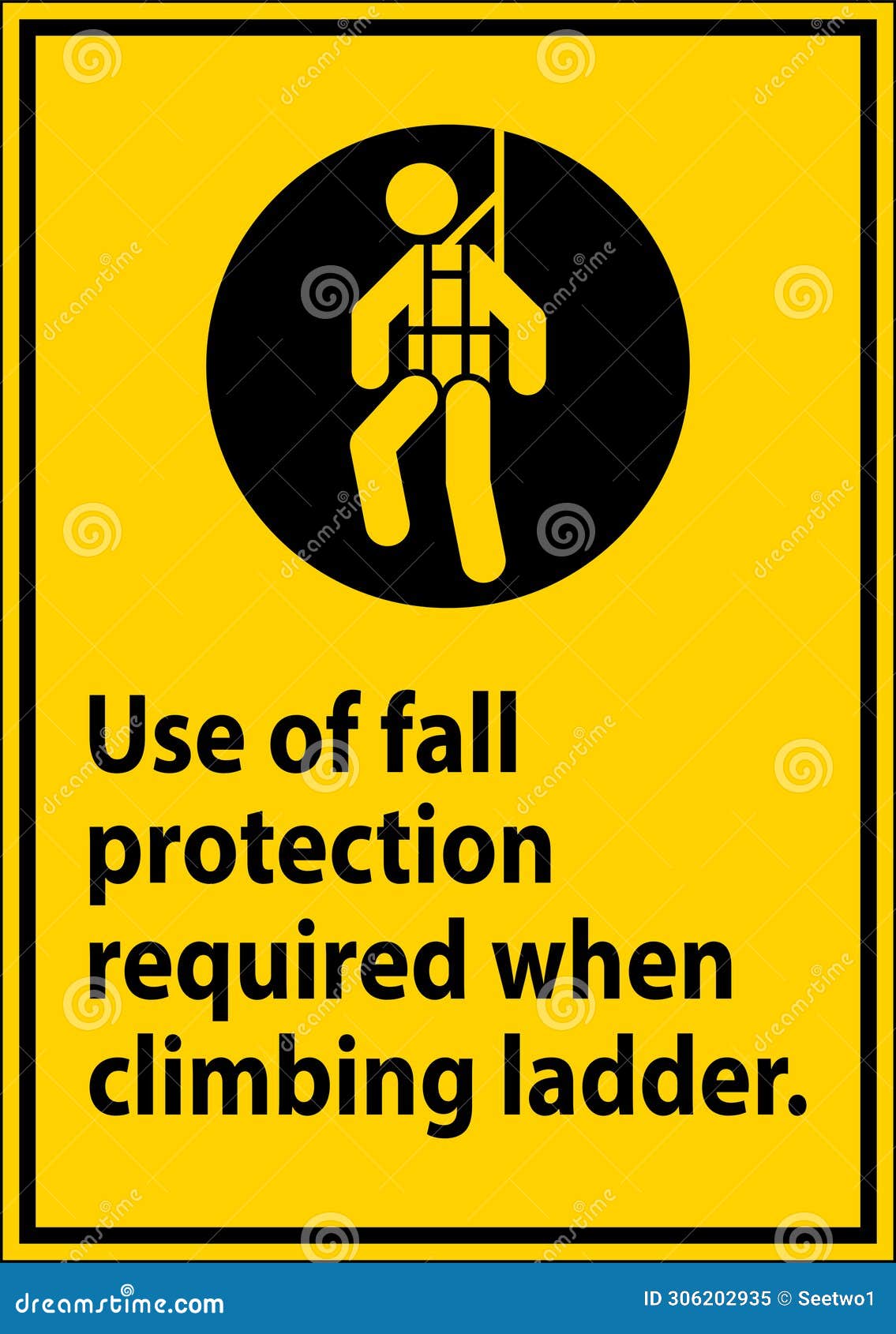 Caution Max Ladder Capacity 200 LBS Symbol Sign, Vector Illustration ...