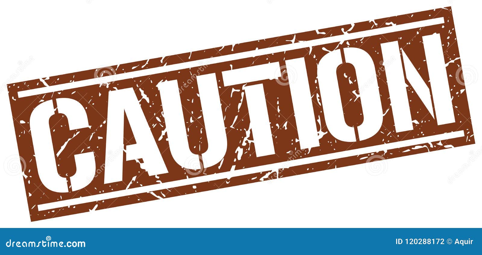 Caution stamp stock vector. Illustration of grungy, isolated - 120288172