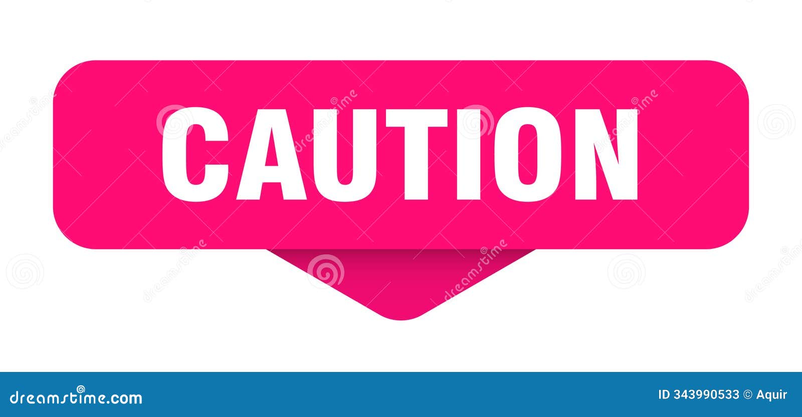 Caution Sticker. Caution Sign on Transparent Background Stock Vector ...