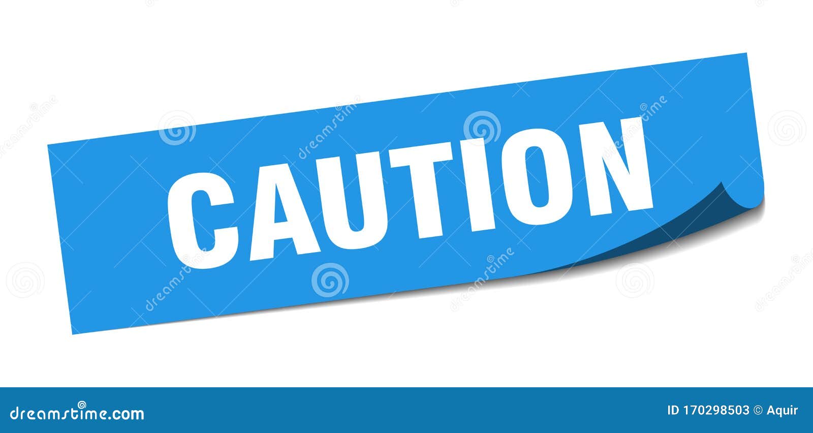 Caution Sticker. Caution Square Sign Stock Vector - Illustration of ...