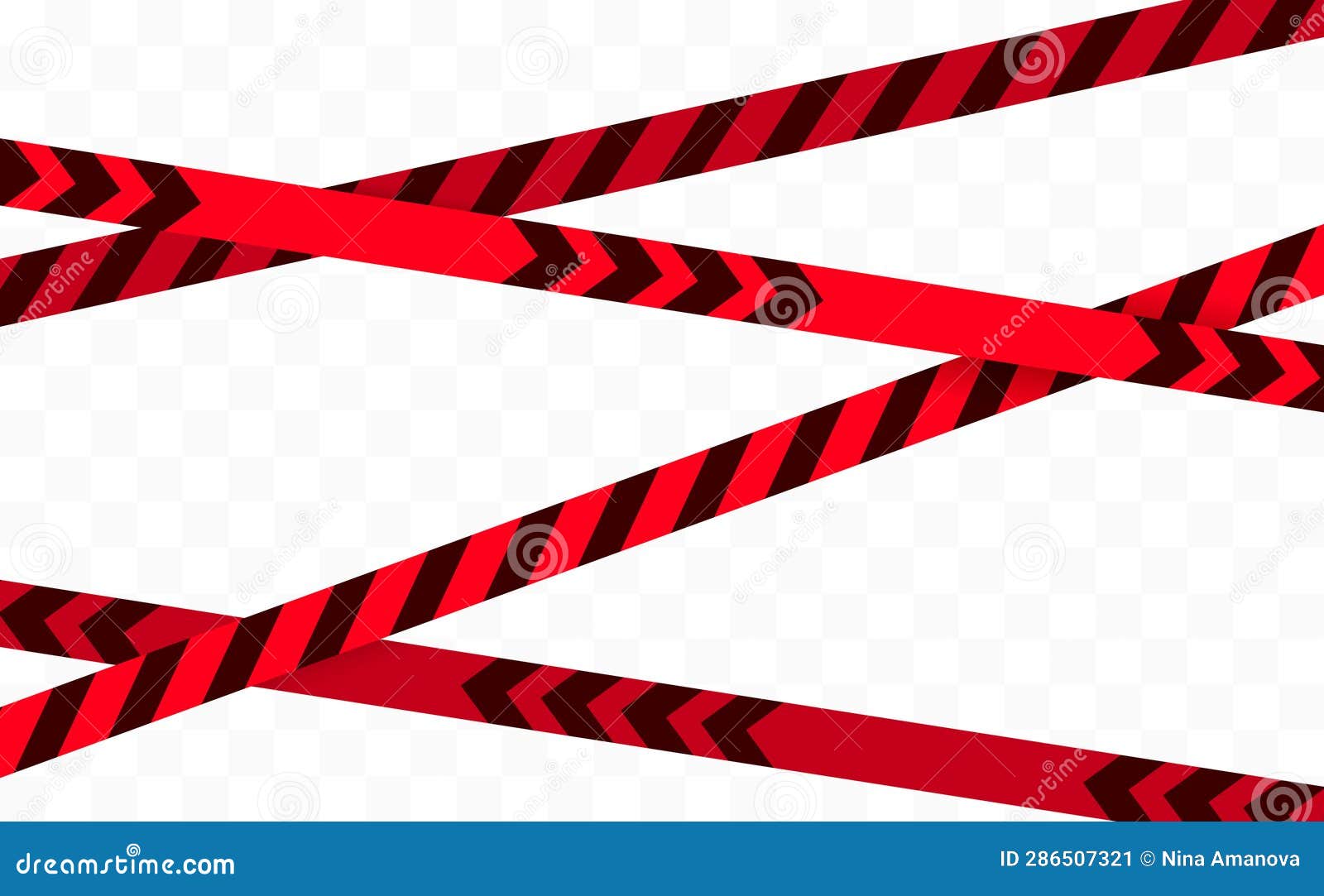 Caution Tape Illustration Isolated Stock Vector - Illustration of ...