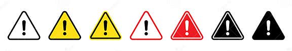 Caution Triangular Signs. Danger, Warning Sign, Attention Sign. Danger ...
