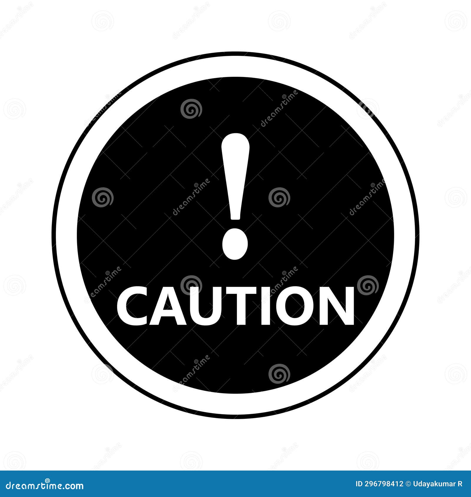 Caution Do Not Enter Symbol Sign, Vector Illustration, Isolate On White ...